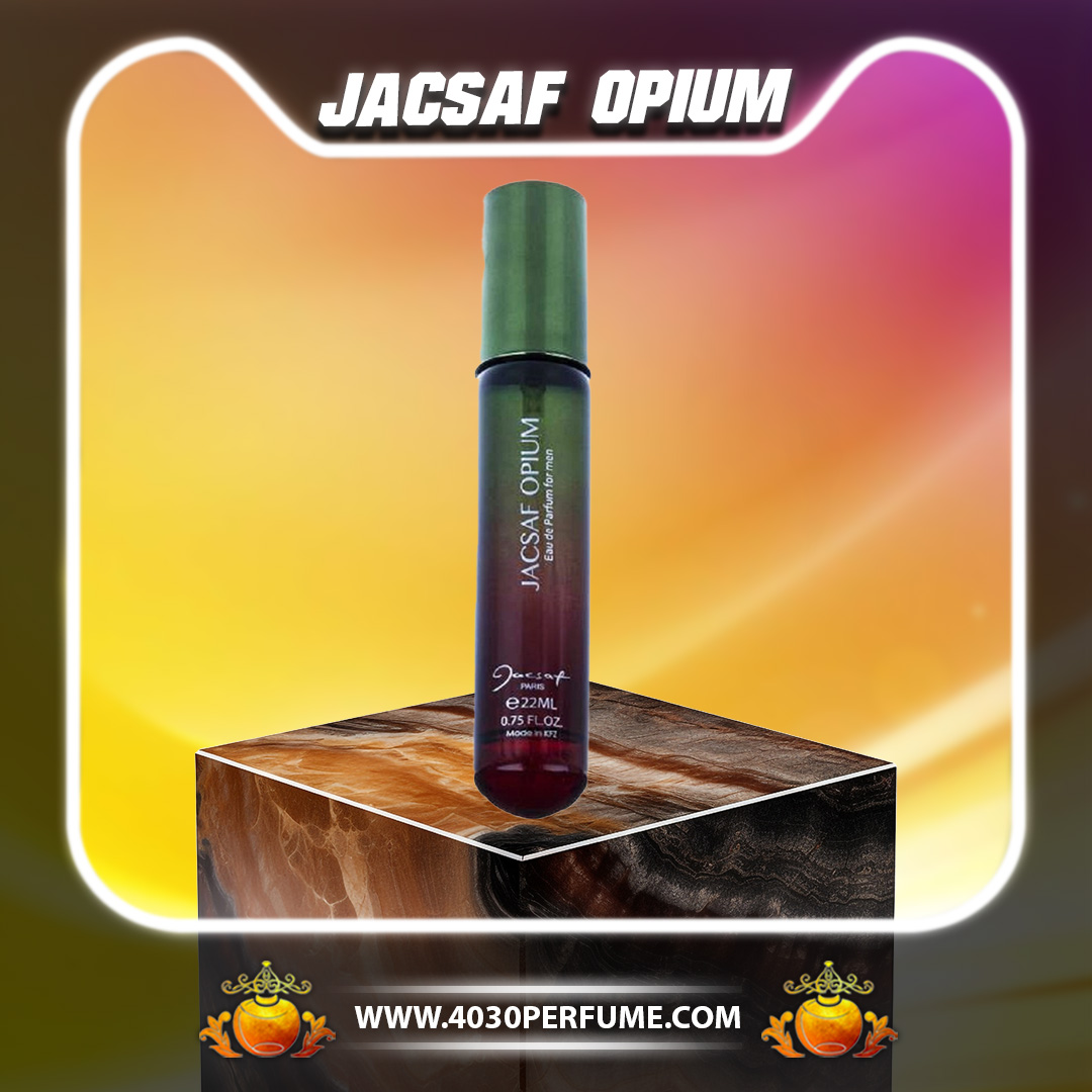 عطر جیبی ژکساف اوپیوم (opium) برند ژک ساف (Jacsaf) – مردانه - عطر چلسی