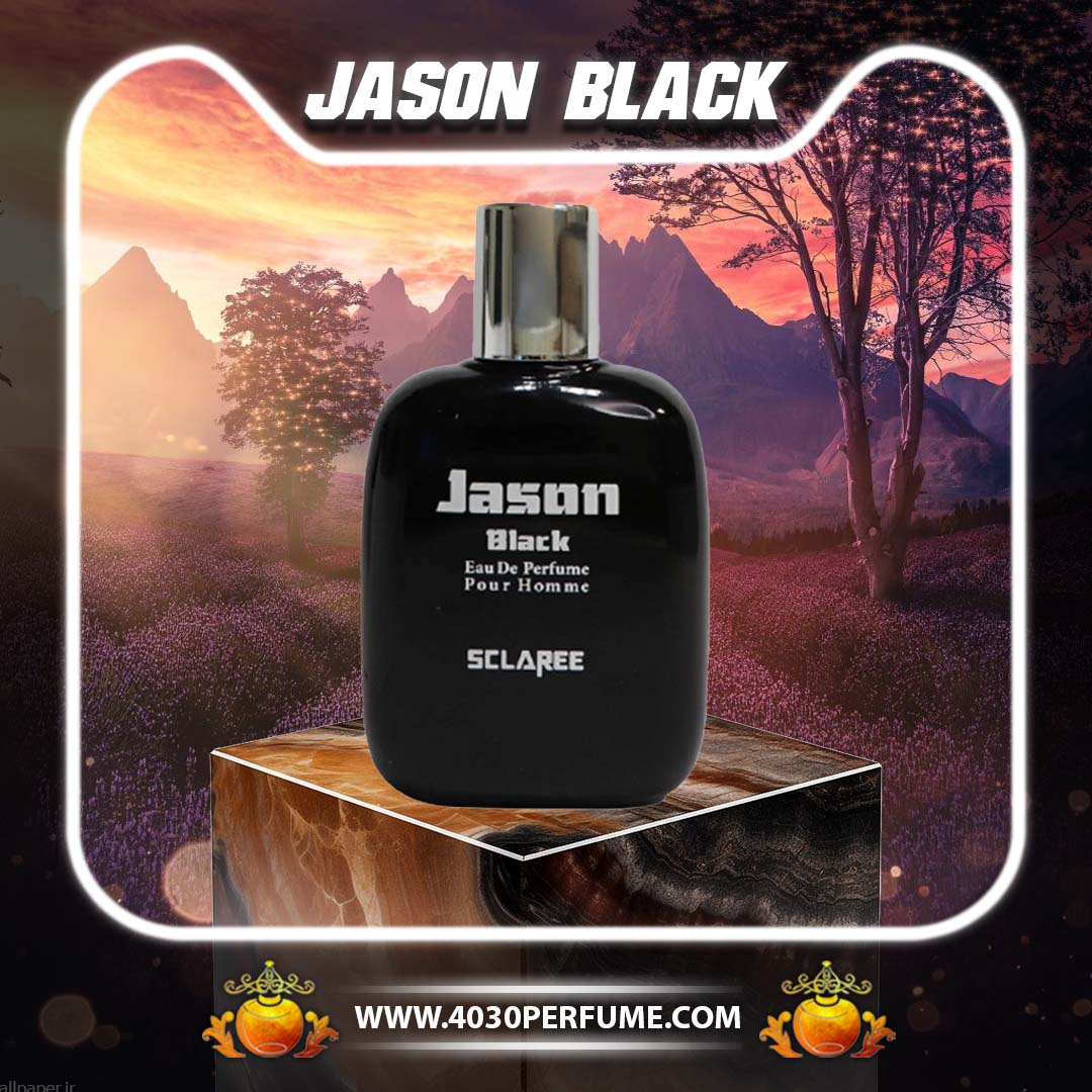 ادکلن جیسون بلک برند اسکلاره مردانه - Jason Black scale model - عطر چلسی